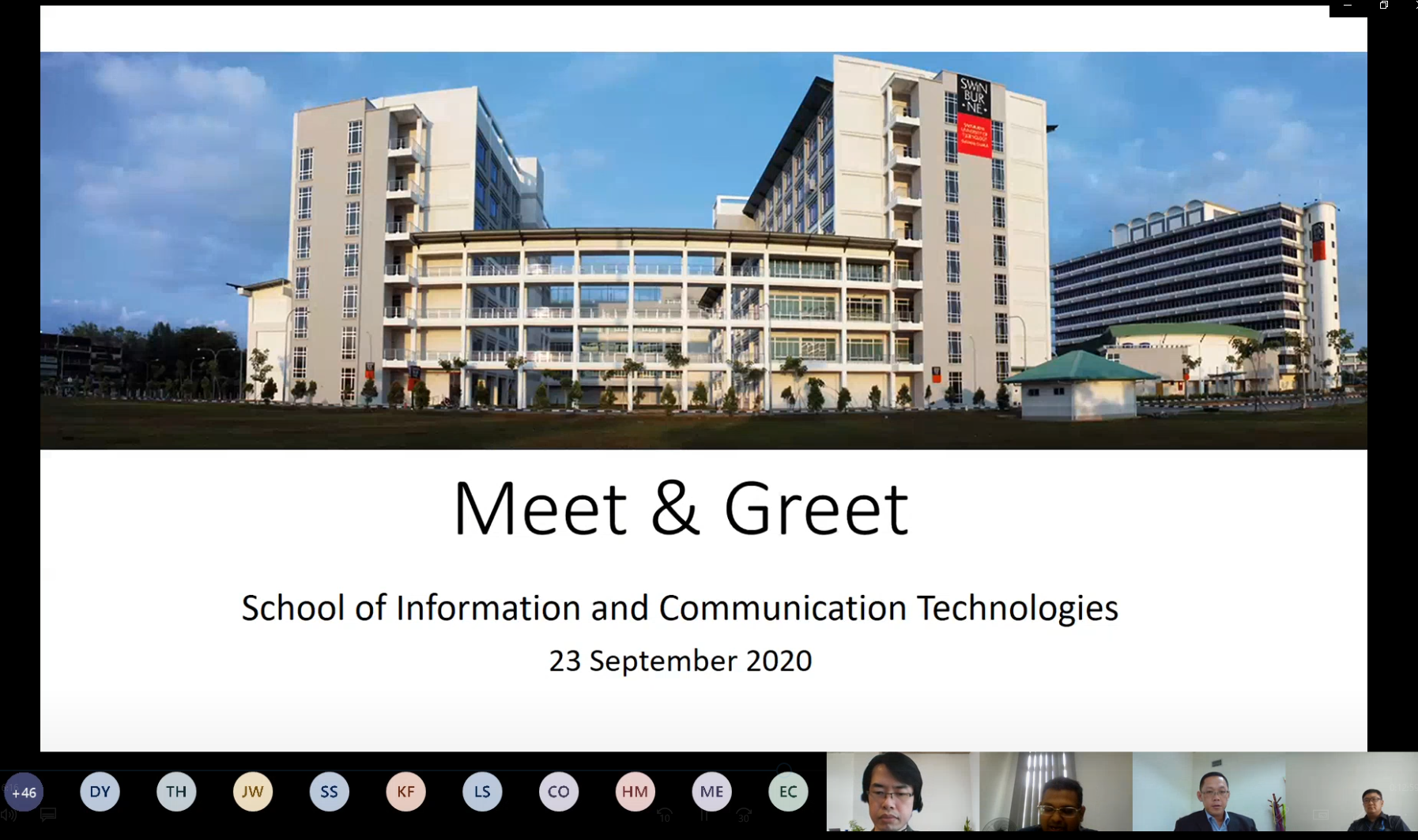 ICT Meet and Greet session